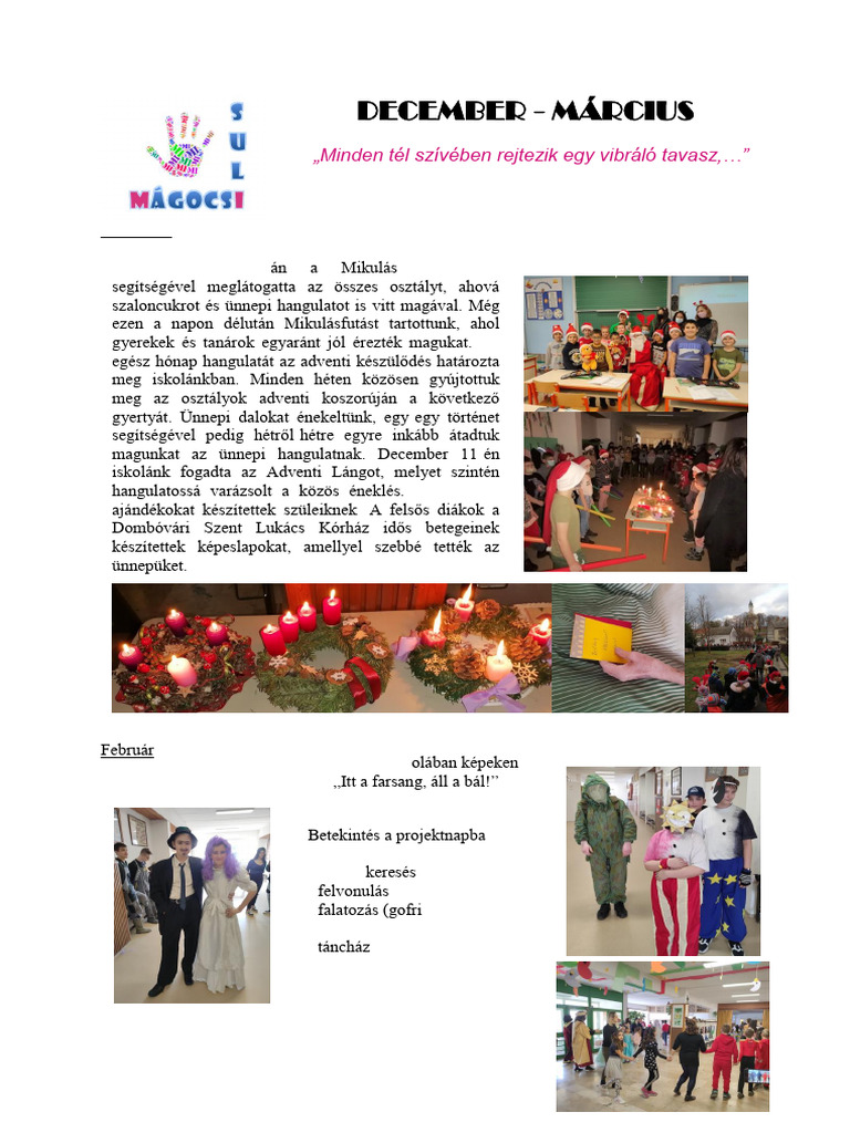 Ujsag-December-Marcius (1) Todd Hidd | PDF