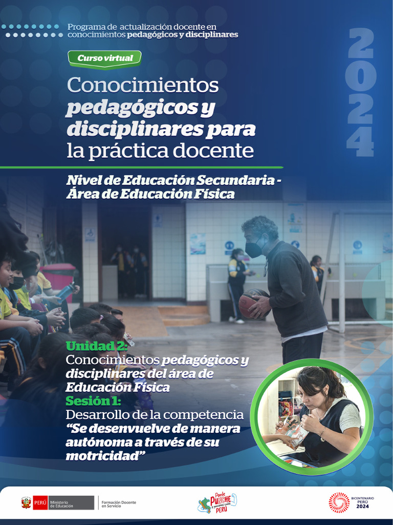 Fascículo U2s1 Edu Fisica | PDF | Maestros | Coordinación motriz