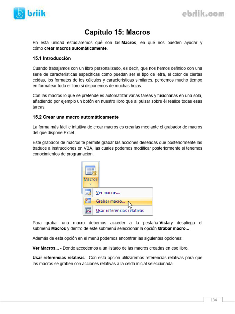 Macros 2 Parte Revisada | PDF | Macro (informática) | Ciencias de la Computación