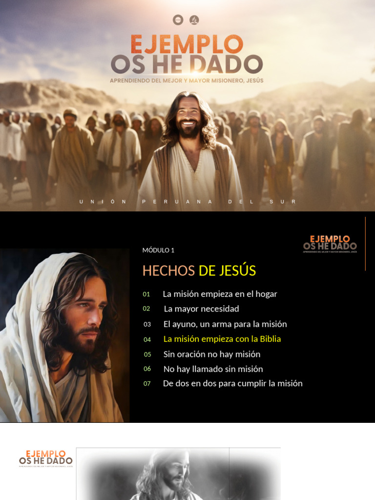 La Misión Comienza con la Biblia | PDF | Biblia | Jesús