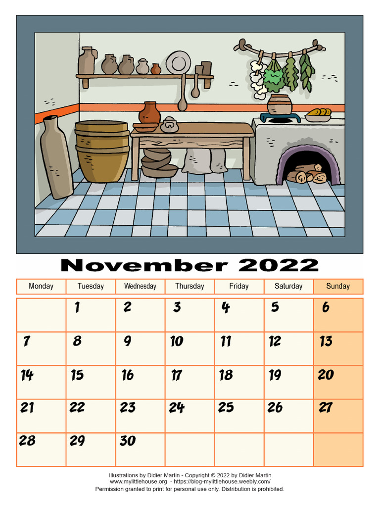November 2022 Calendar | PDF | Lazarus Of Bethany | Early Christianity