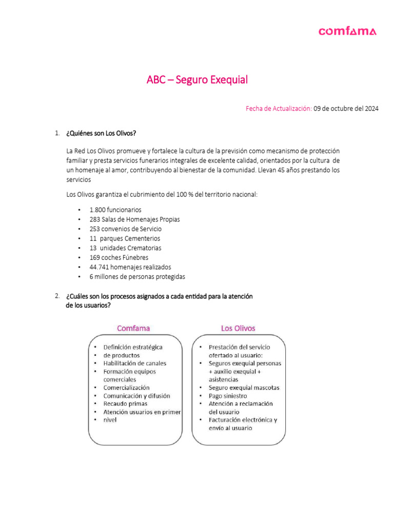 ABC Seguro Exequial Actualizado | PDF | Tarjeta de crédito | Póliza de seguros