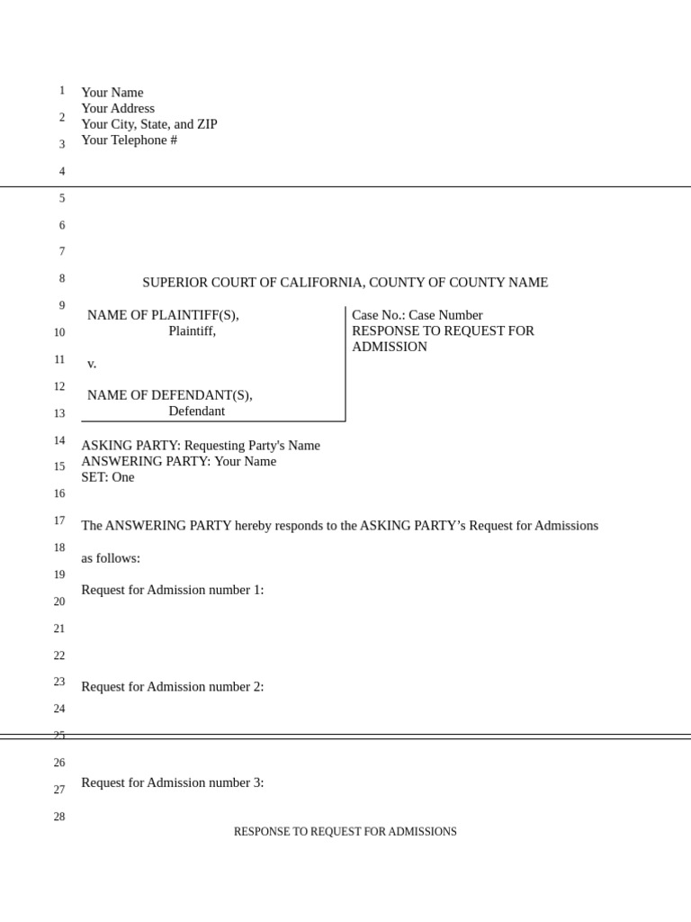 California Response to Admissions Sample | PDF | Social Science