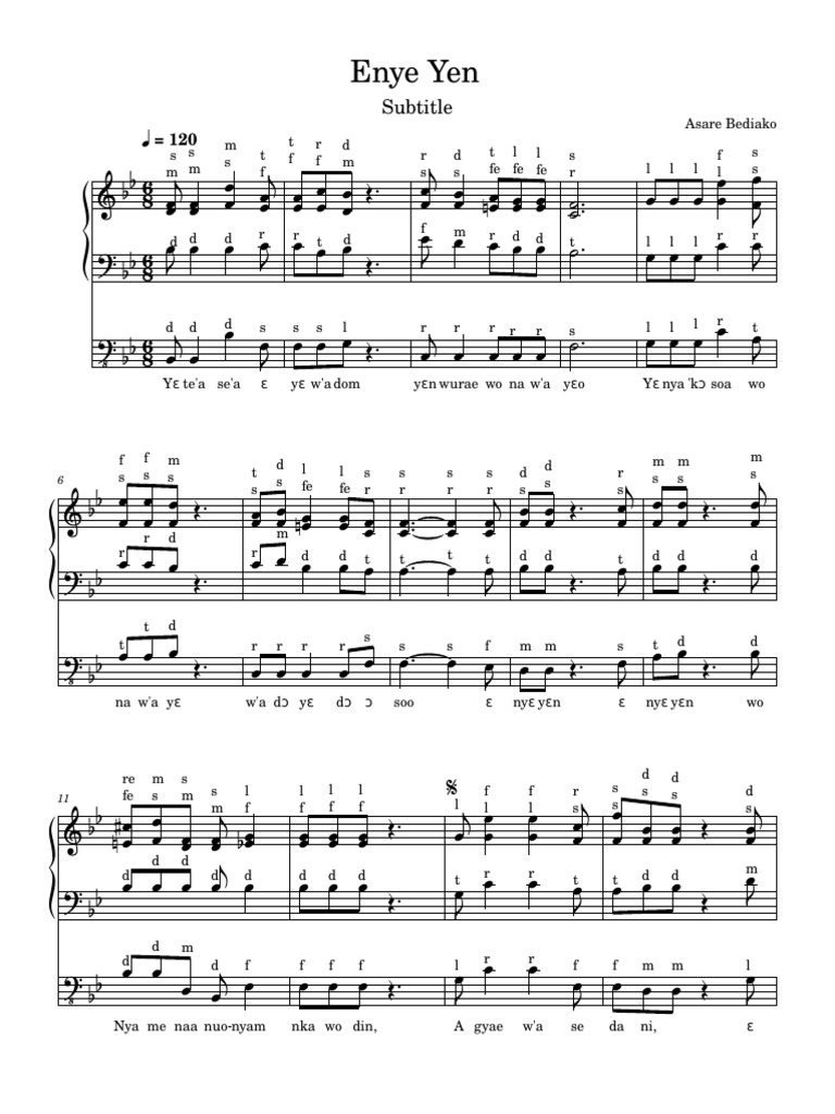 Enye Yen - Asare Bediako | PDF