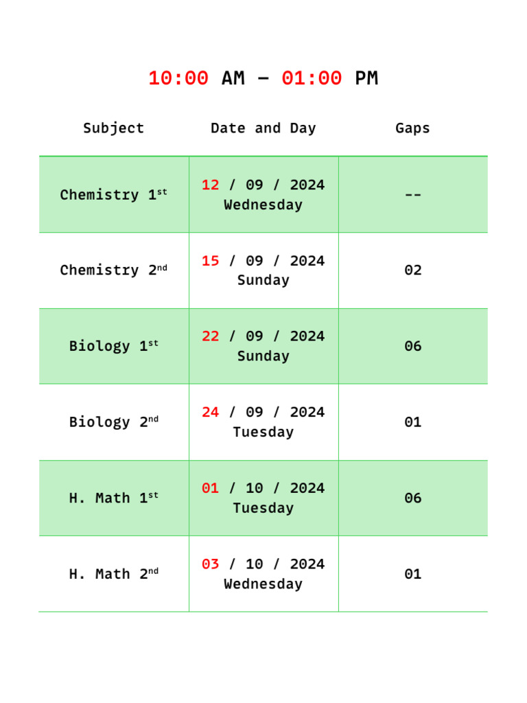 Routine - Science | PDF