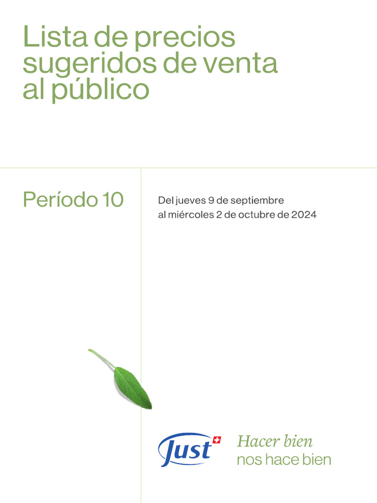 Lista de Precios P10 | PDF