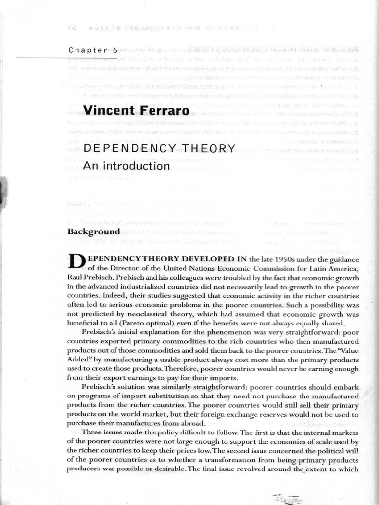 Dependency Theory | PDF
