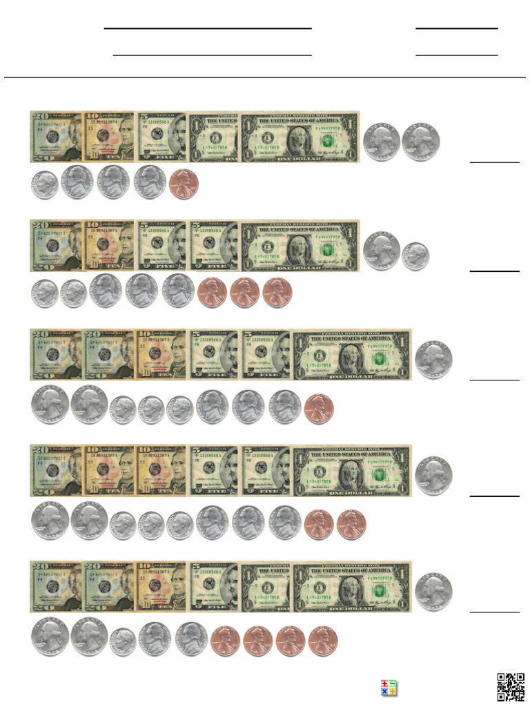 Money Bills Coins Us | PDF