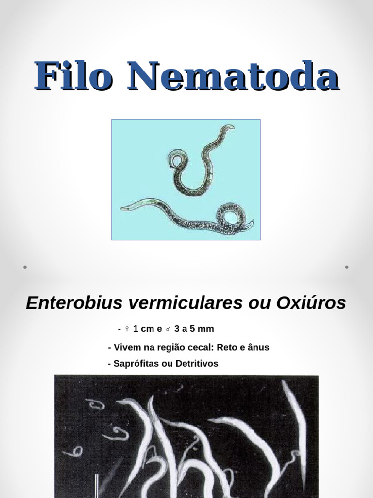 Enterobiose | PDF | Bem-estar