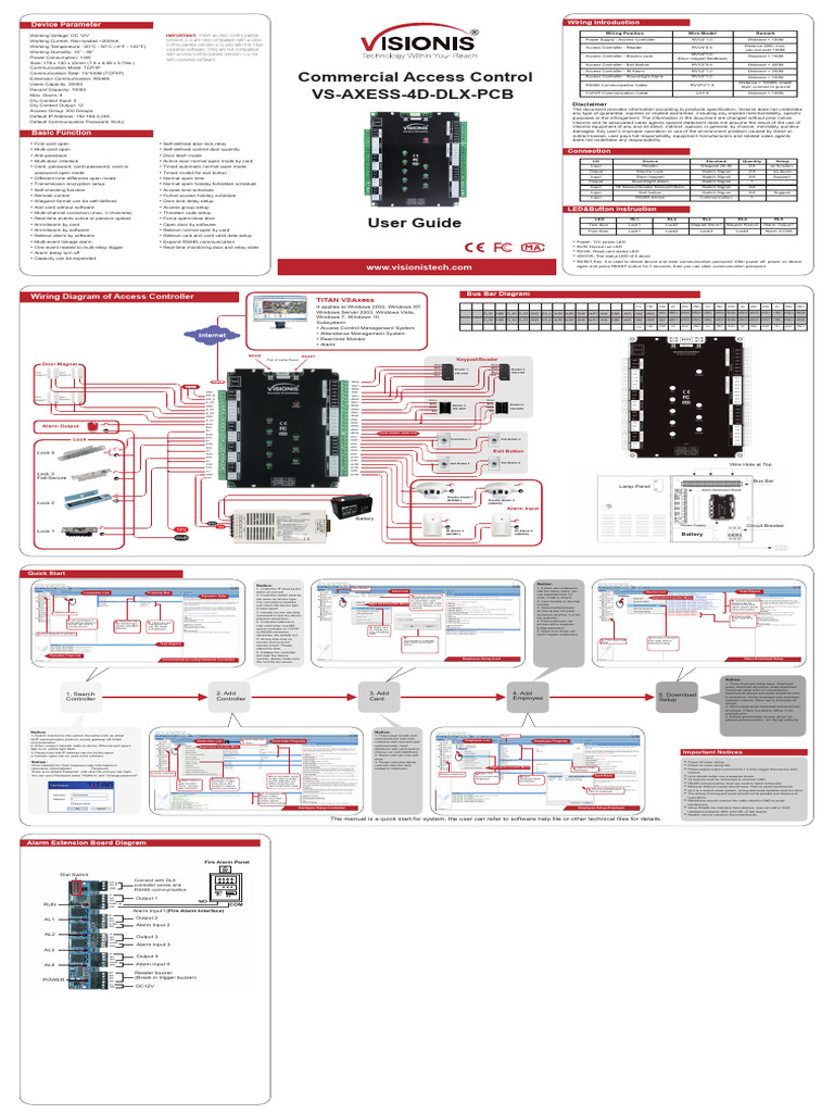 VS AXESS 4D DLX PCB Version2 Manual VISIONIS | PDF | Electrical ...