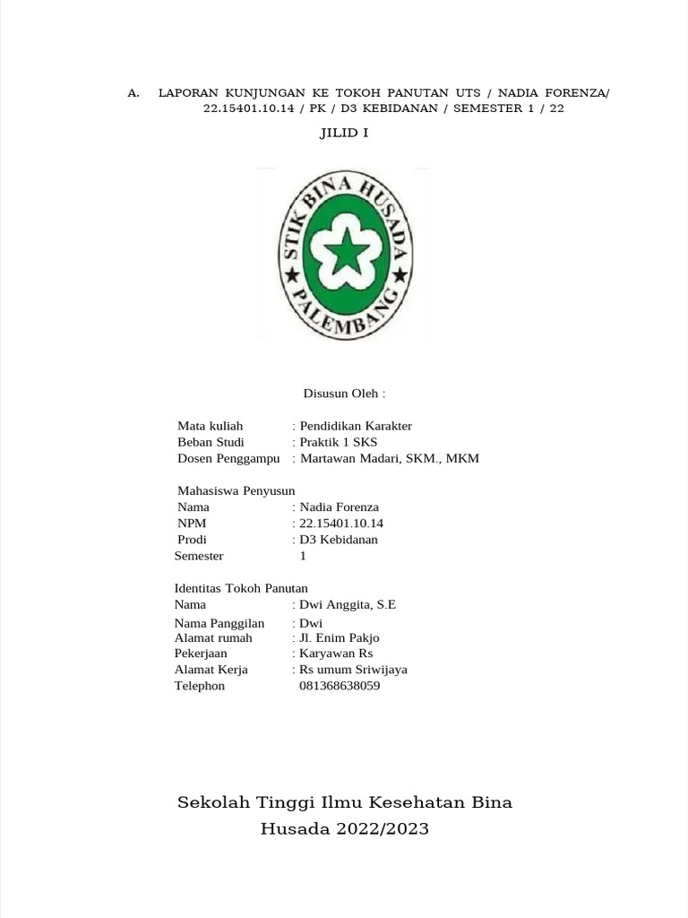 Laporan Wawancara Tokoh Panutan | PDF