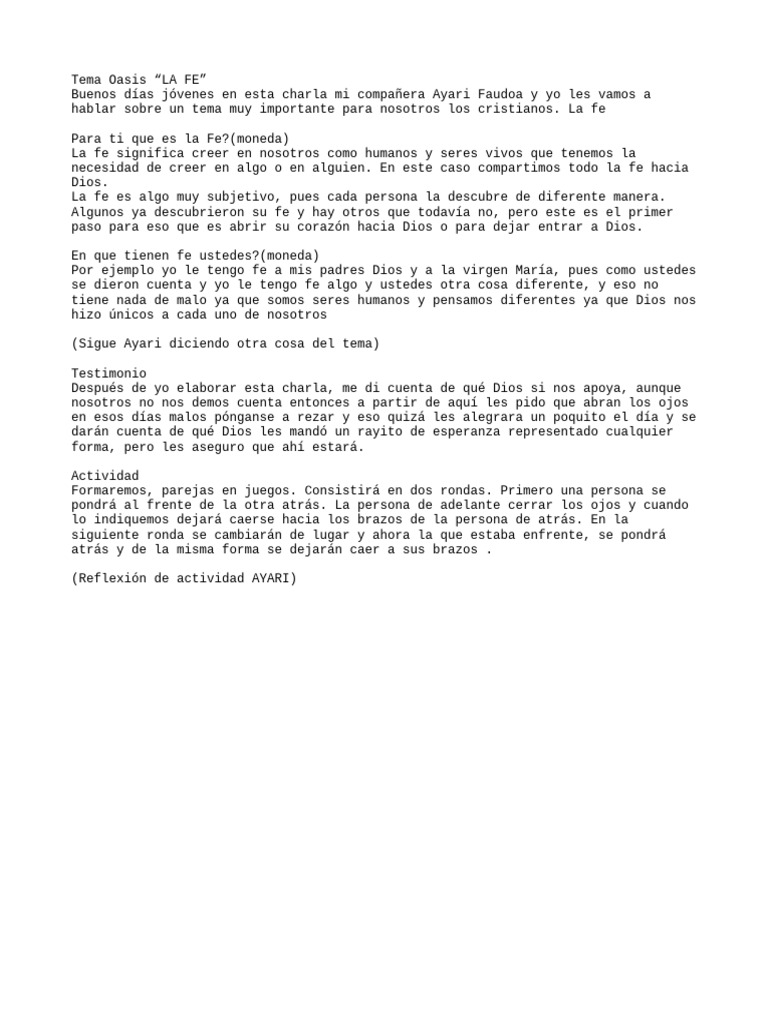 Oasis | PDF | Autosuperación