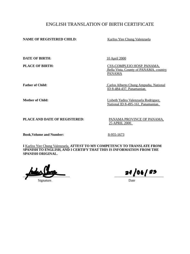 Document Translation | PDF