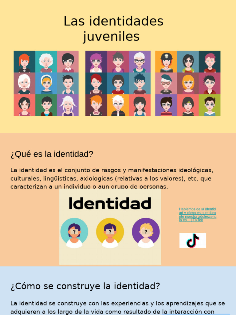 Identidades Juveniles | PDF | Grupo social | Familia