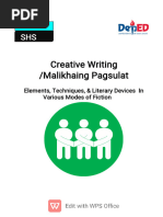 Creative Writing Learners Packet Melc No.2 | PDF | Intertextuality ...
