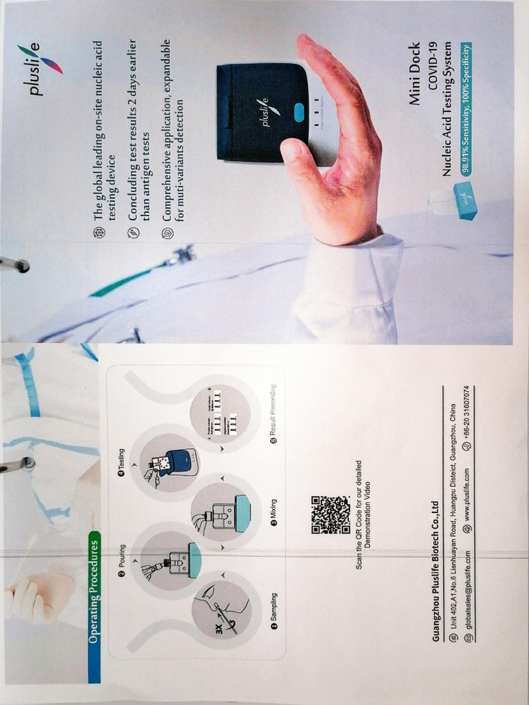 Brochure Equipos Plus Life Flash DX | PDF