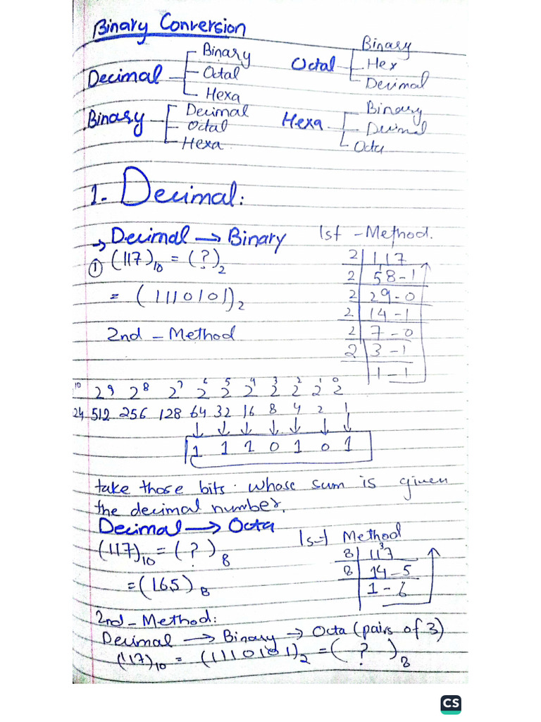 Number System Conversions | PDF