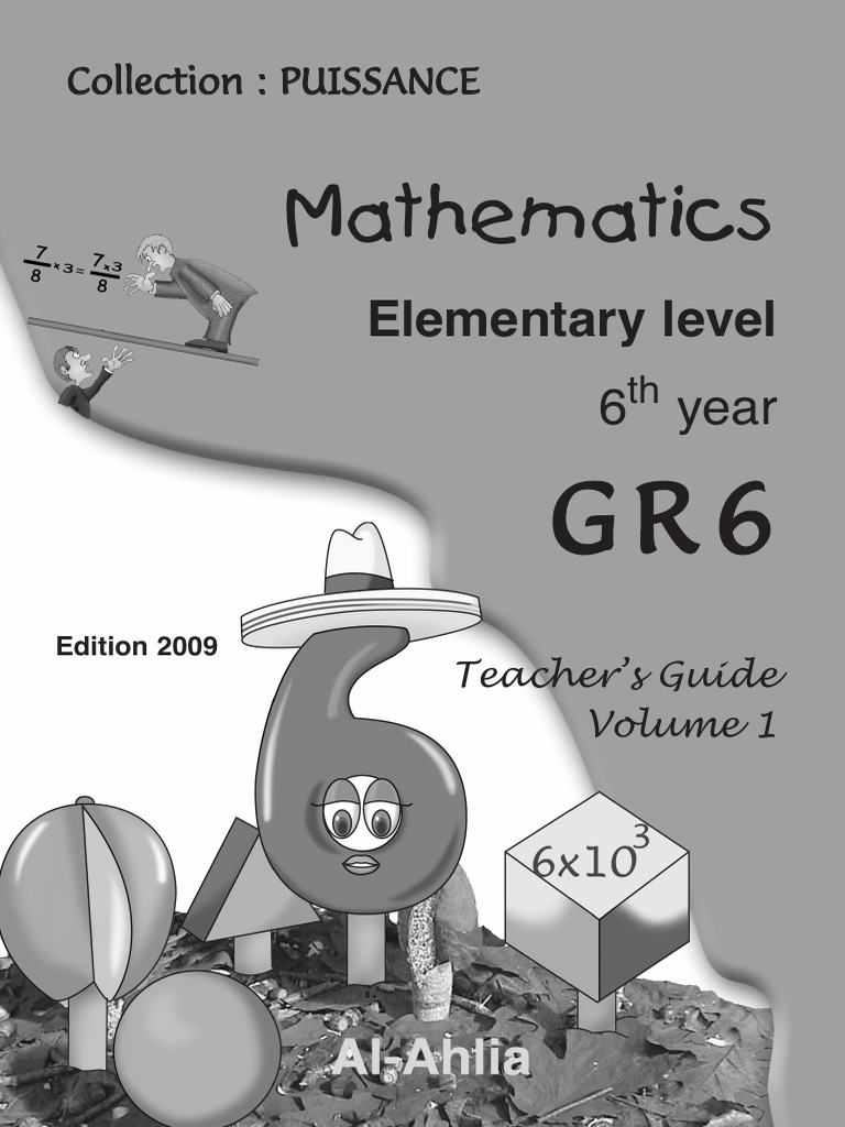 Guide Math Ahlia Gr6 - 1 | PDF | Discrete Mathematics | Mathematics
