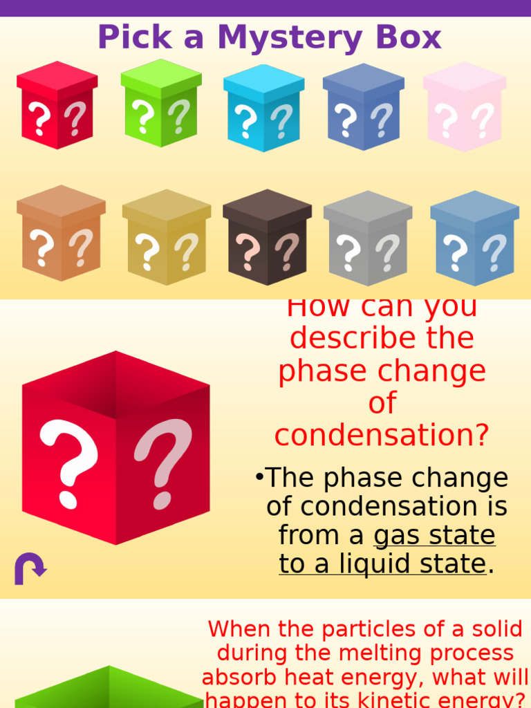 Mystery Boxes | PDF
