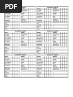 Cluedo Character and Weapon List | PDF | Interactive Art | Leisure ...
