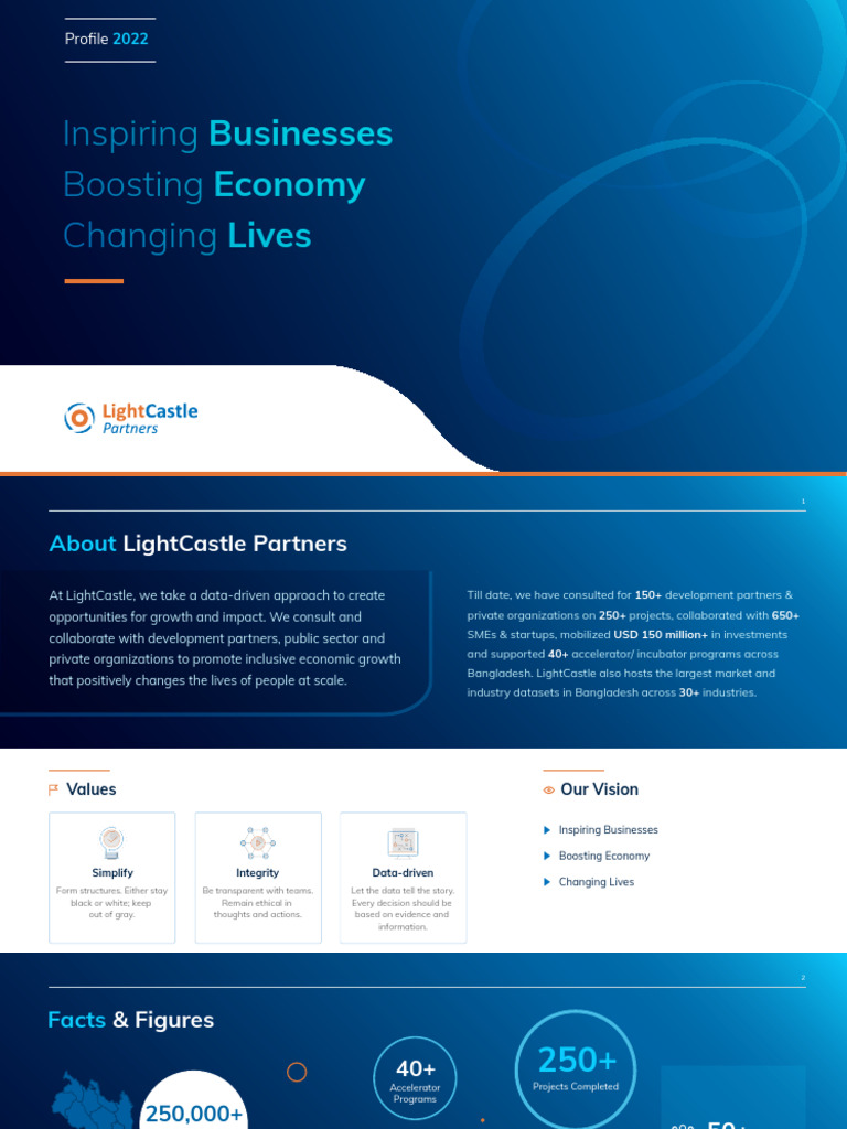 LightCastle Partners Corporate Profile 2022 | PDF | Entrepreneurship ...