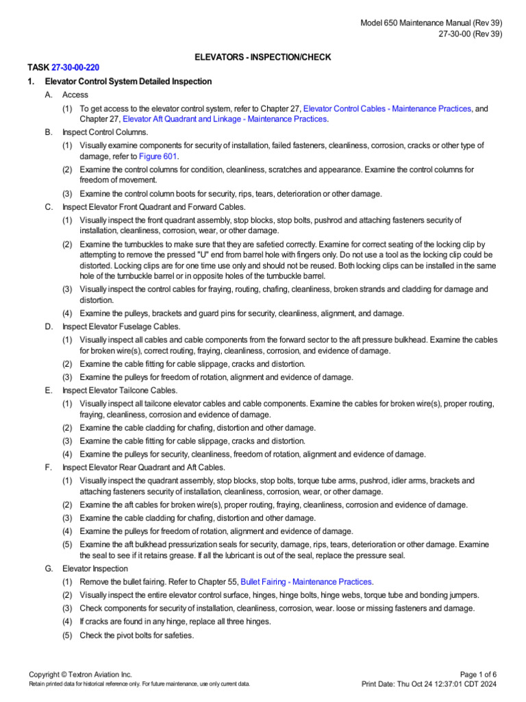 Elevator Control System Inspection Guide | PDF | Elevator | Screw