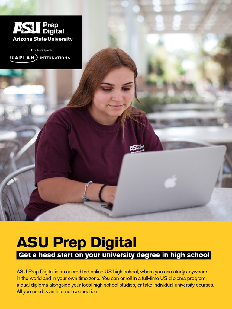 ASU Prep Digital Flyer 1 | PDF | Course Credit | University And College ...