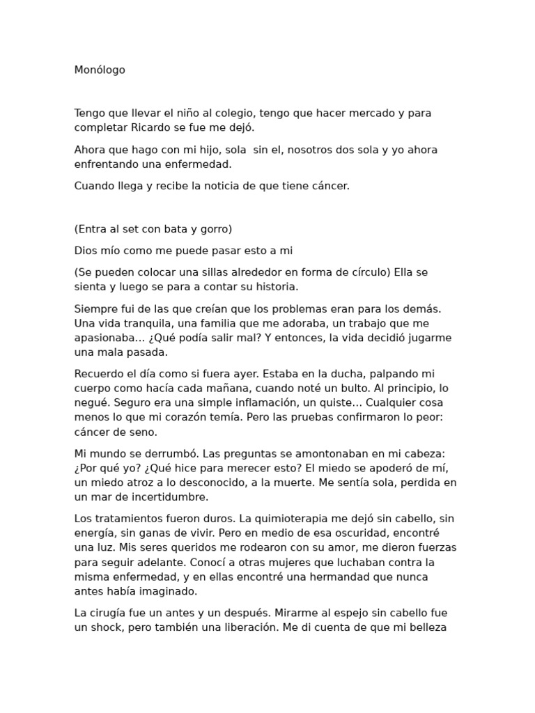 Monólogo | PDF | Humor