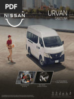 Nissan 2025 Urvan Pasajeros Catalogo | PDF | Sistema de freno antibloqueo | Airbag