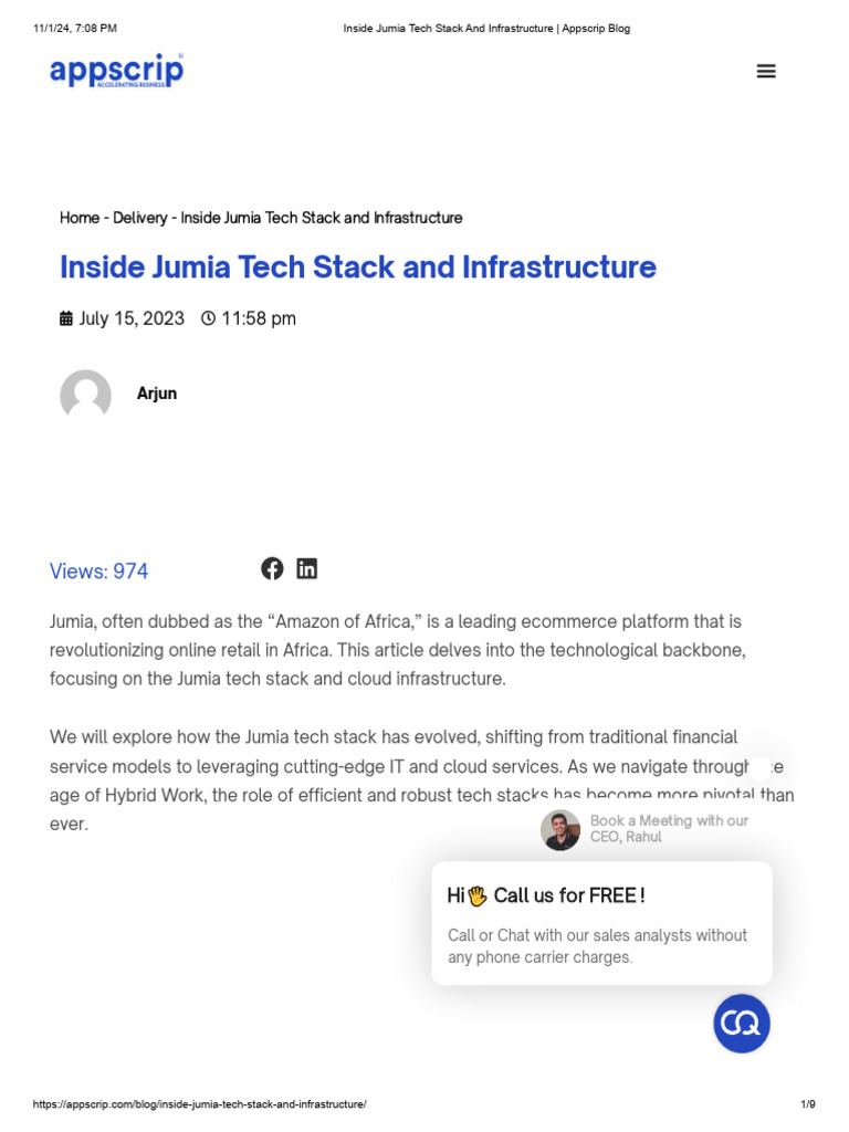 Big Data Applications, Technologies, and Tools Inside Jumia Tech Stack and Infrastructure ...