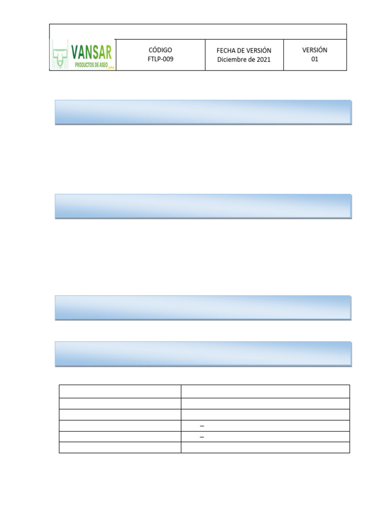Desengrasante Industrial VANSAR: Ficha Técnica | PDF | Agua
