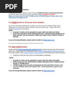 TDSB Summer School 2025 Overview | PDF
