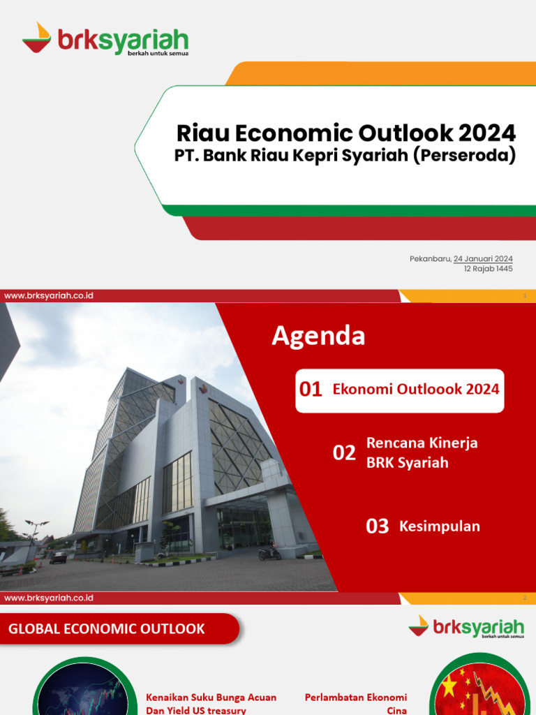 BRK Riau - Economic - Outlook - 2024 | PDF