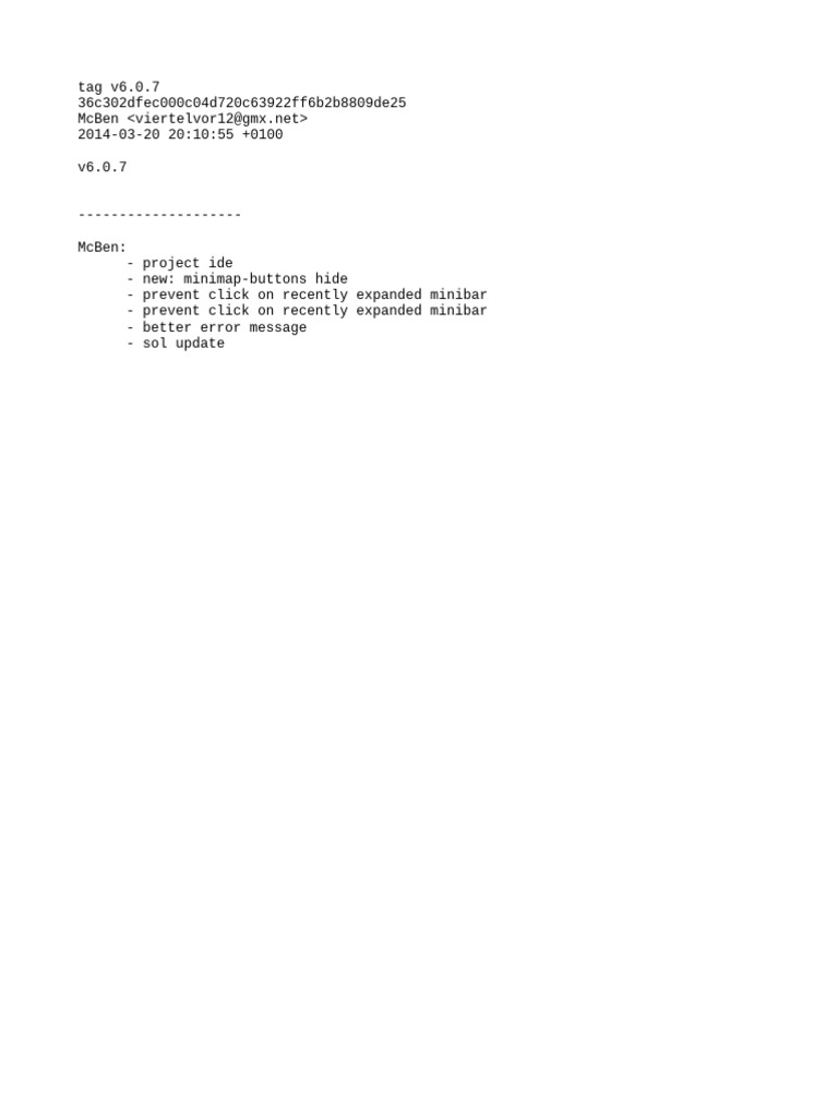 Changelog AddonManager v6.0.7 | PDF