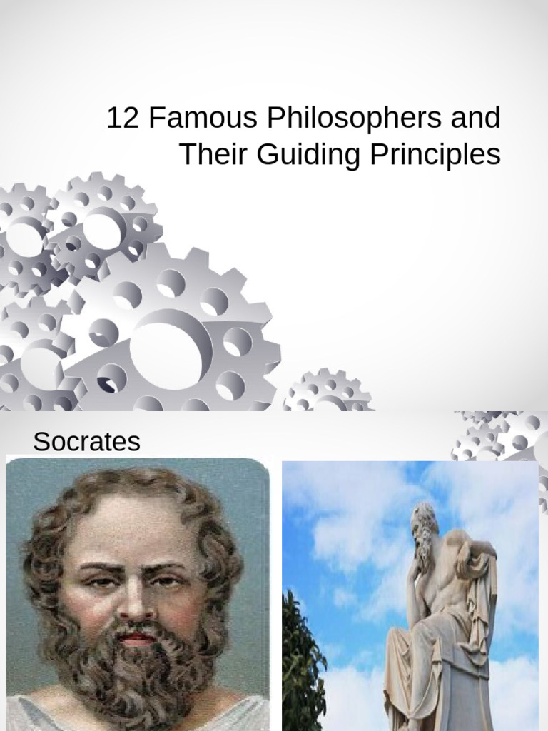 12 Famous Philosophers 094514 | PDF | Immanuel Kant | John Stuart Mill