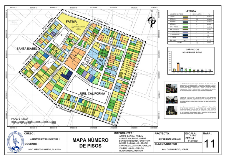 11 - Mapa de Número de Pisos | PDF