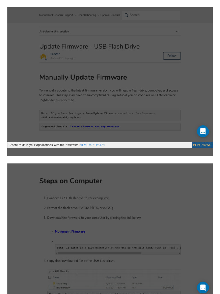 Update Firmware - USB Flash Drive | PDF | Usb | Usb Flash Drive