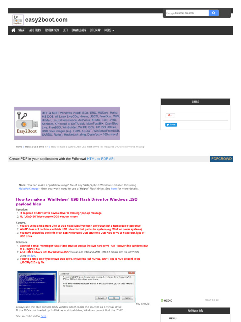 Make An Easy2boot Usb Drive How To Make A.aravic | PDF | Usb Flash ...