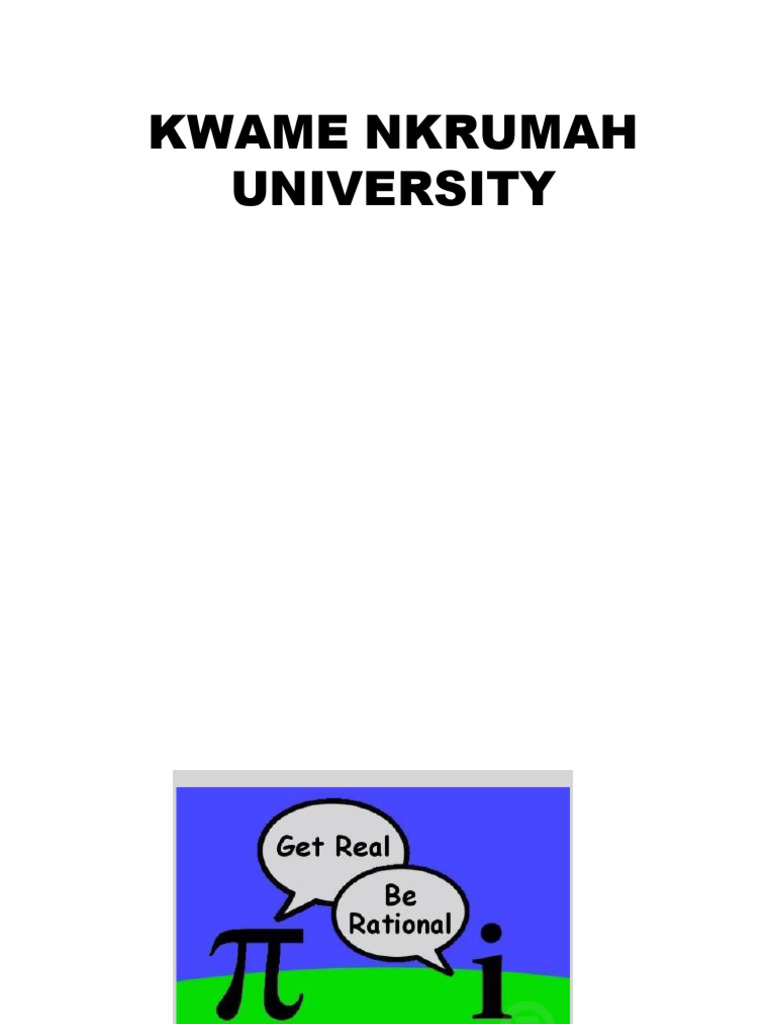 Lecture 1 Sets of Real Numbers | PDF | Numbers | Real Number