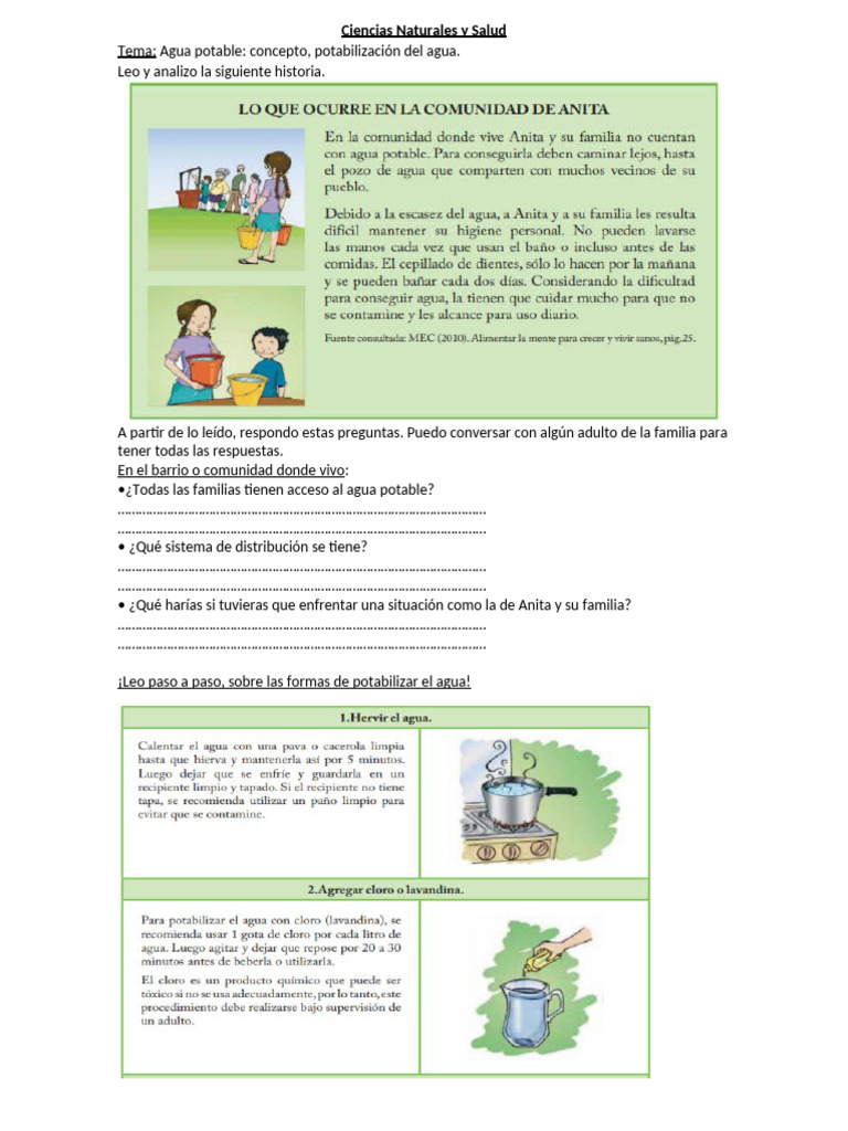 Ciencias Naturales y Salud 3er Ciclo 24-10-2024 | PDF