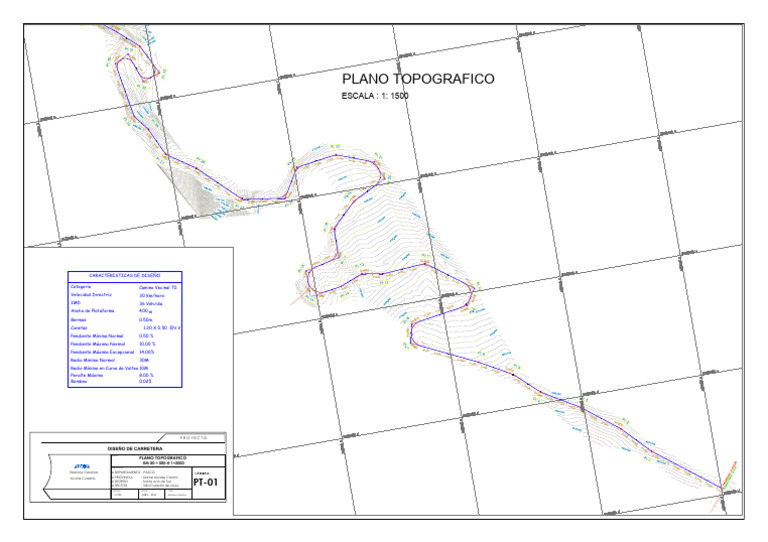 Plano Topografico A1 | PDF