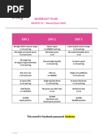 Squatober Study Guide | PDF