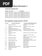 MS41.1 Pinouts - Siemens MS41 Pinouts | PDF | Ignition System | Throttle