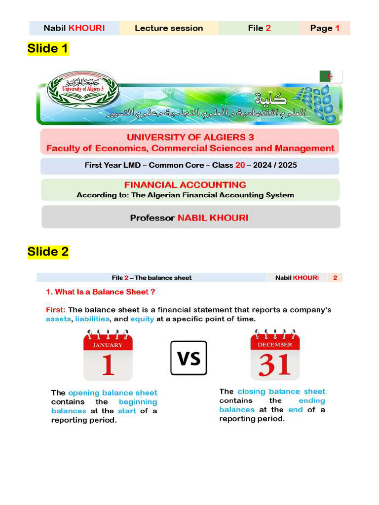 Accounting 2 | PDF