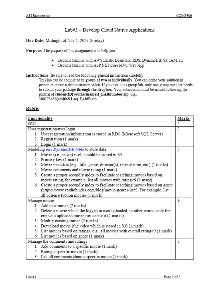 Lab#3 | PDF | Computer Science | Data Management
