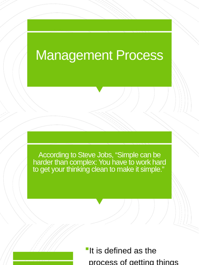 The Management Process | PDF | Business | Organizational Behavior