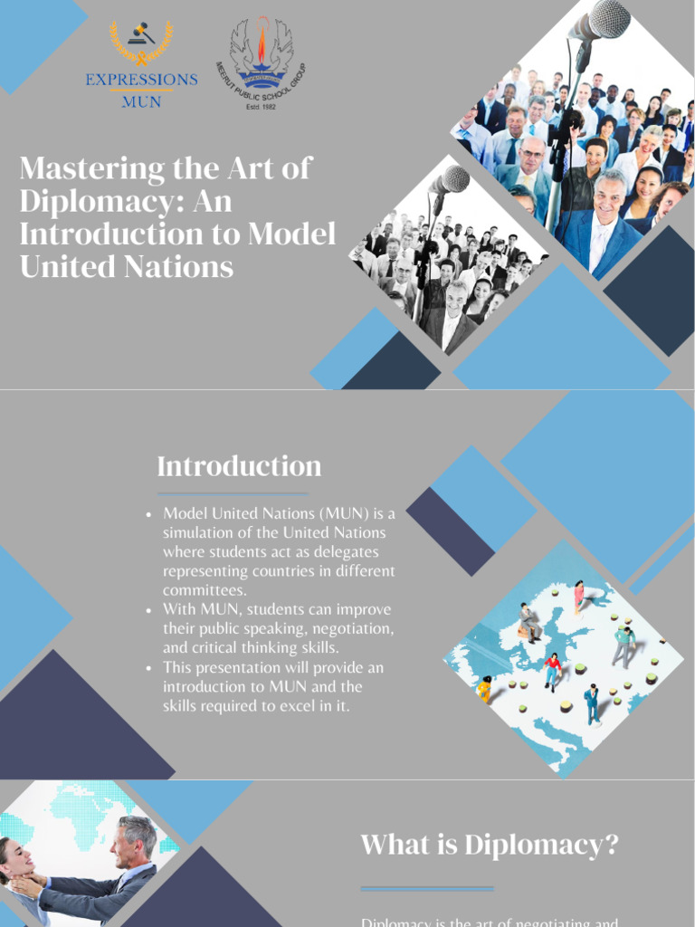 MUN Introduction | PDF | Global Politics | International Relations