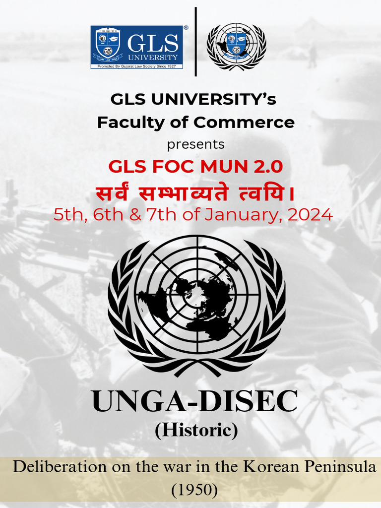 UNGA DISEC Study Guide | PDF | Korean War | South Korea