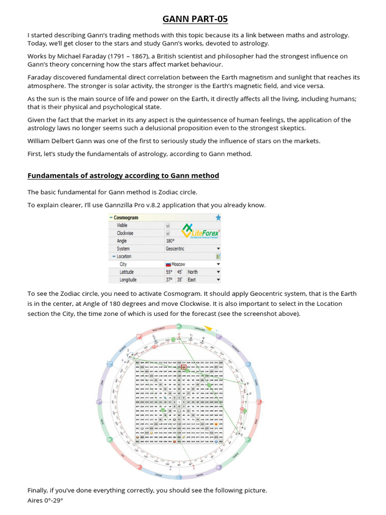 Gann Part 05 | PDF | Planets | Planets In Astrology