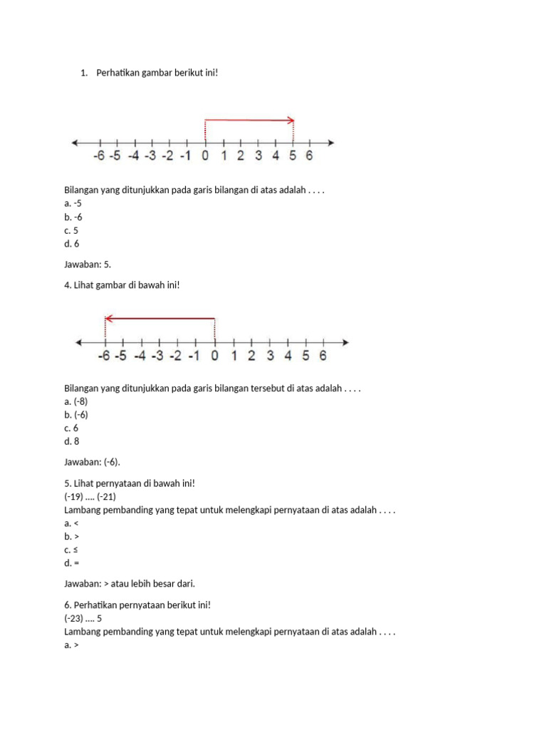 SOAL ASTS Kls 6 Sems 1 | PDF